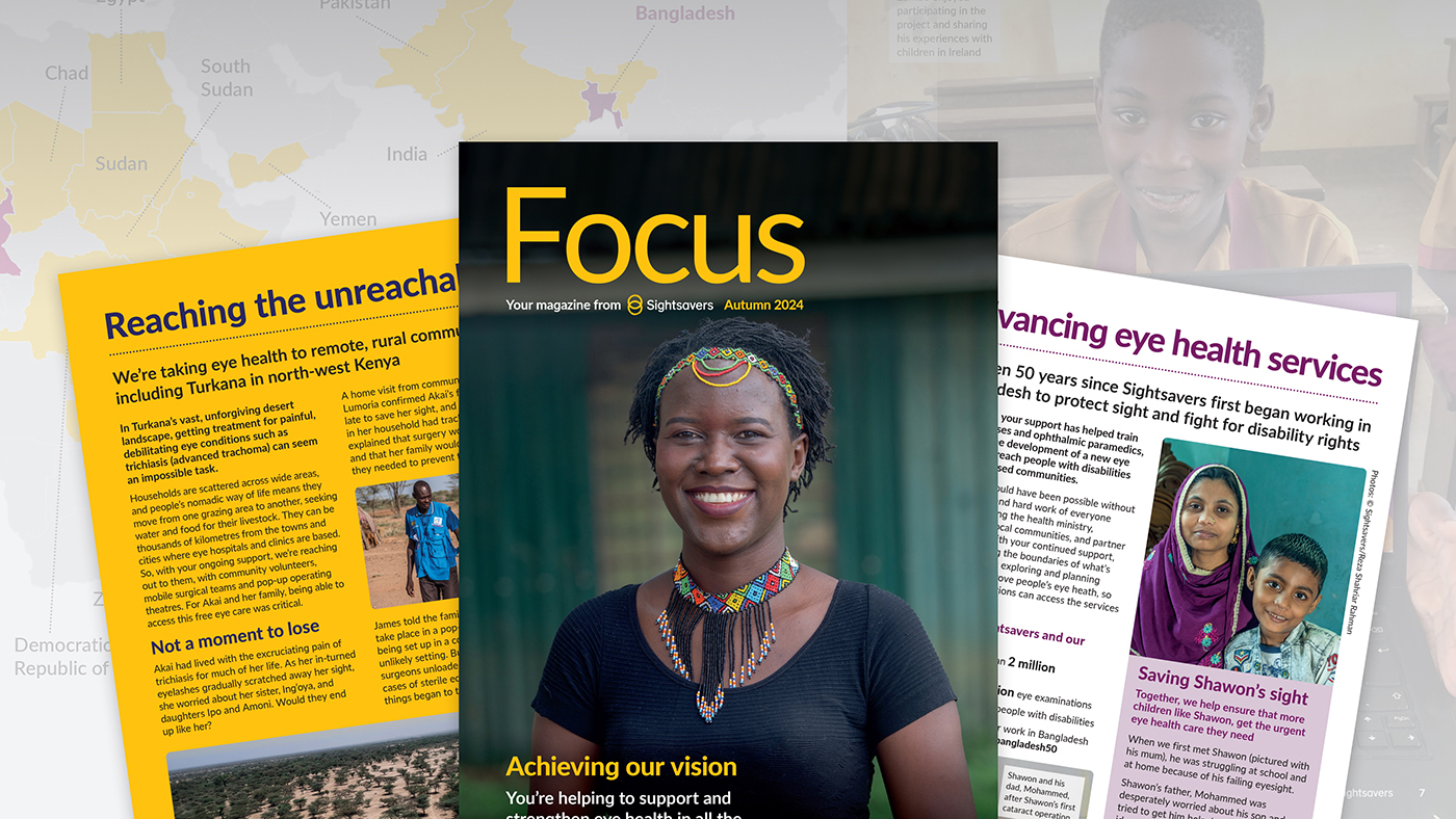Focus magazine: spring 2025 | Sightsavers